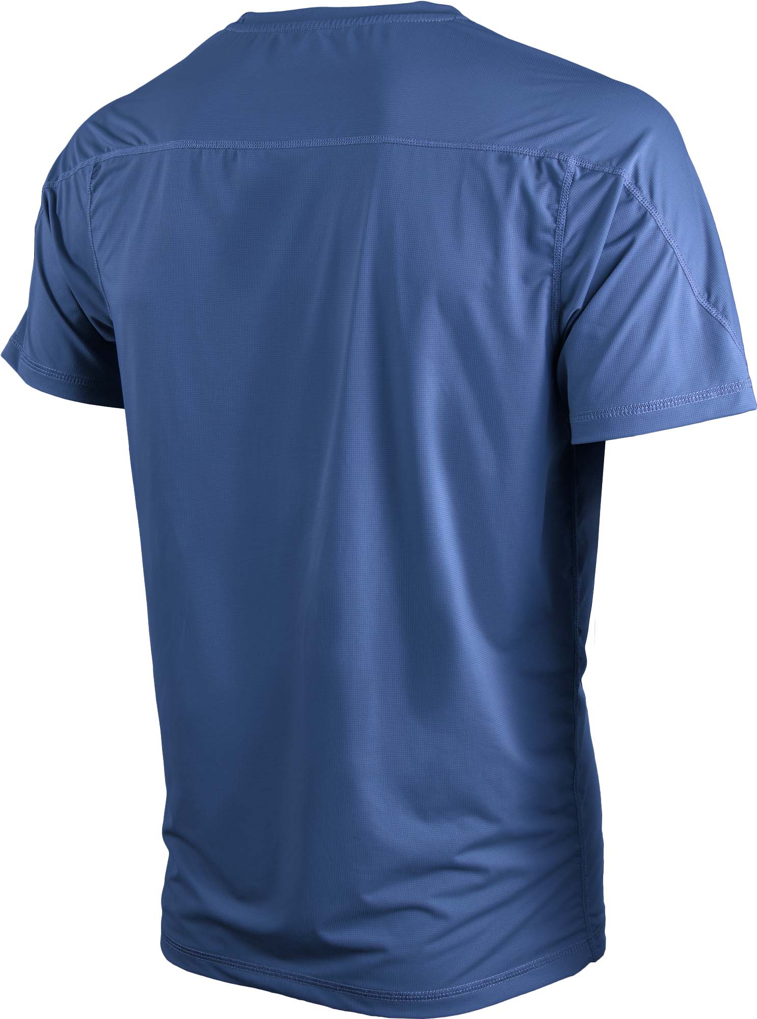 Nylon Short Sleeve Athletic Shirt 1pk Blue – Real Men Apparel Company