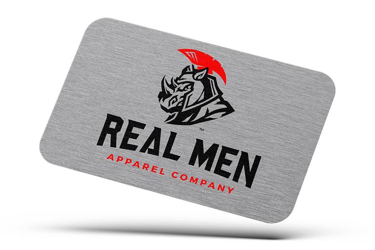 Real Men E-Gift Card – Real Men Apparel Company